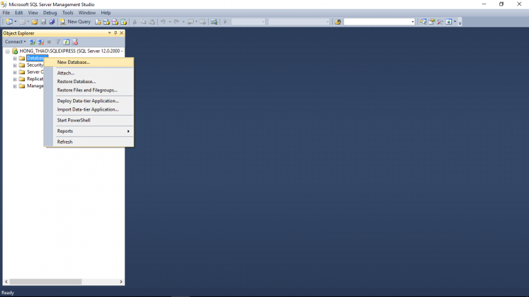 Hướng dẫn cài đặt và cấu hình SQL Server Express 2014 Express - Hướng ...