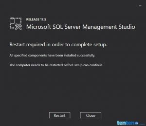 Hướng dẫn cài đặt SQL Server 2017 chi tiết - Hướng dẫn TENTEN