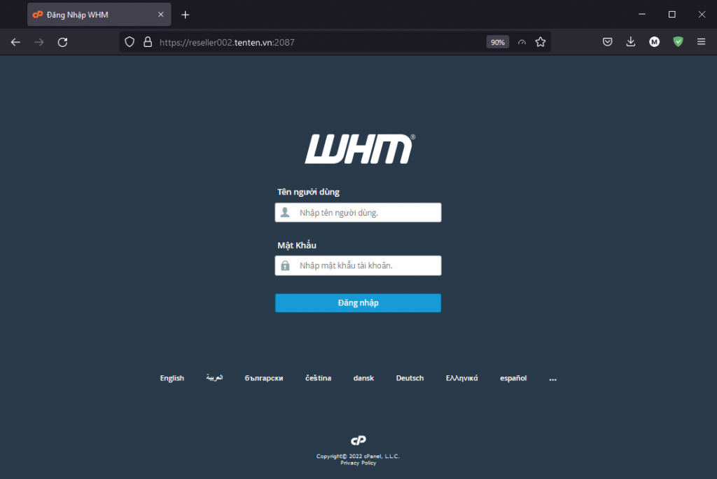 Hướng dẫn thay đổi IP host whm - Hướng dẫn TENTEN