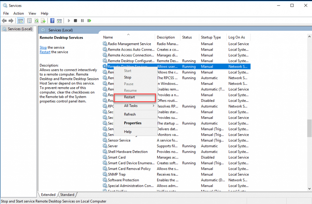 Đổi Port remote desktop Windows (Port 3389) - Hướng dẫn TENTEN