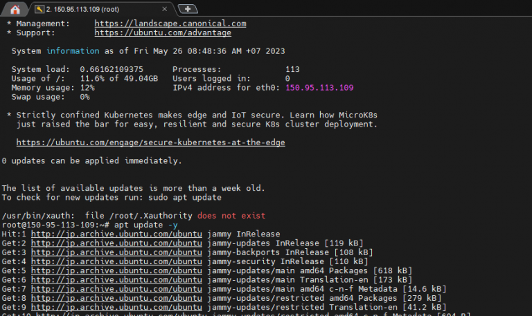 Hướng Dẫn Cài đặt EasyEngine lên máy chủ Ubuntu - Hướng dẫn TENTEN
