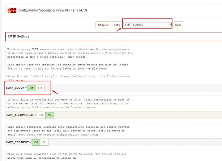 Hướng dẫn tắt Block SMTP trên DirectAdmin - Hướng dẫn TENTEN