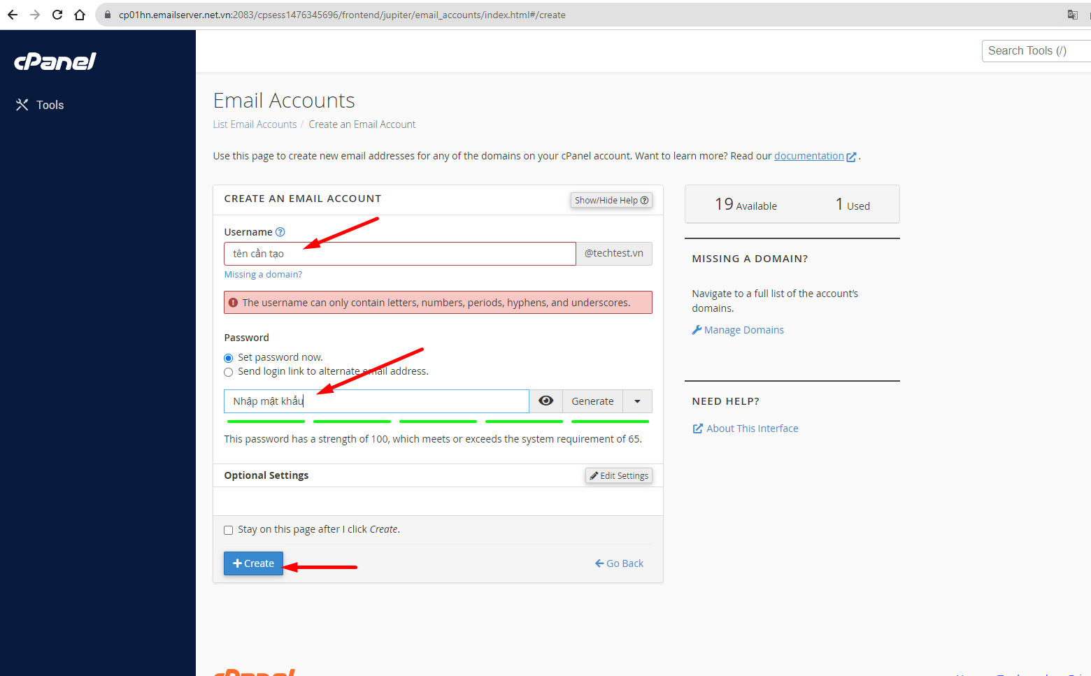 Hướng Dẫn Tạo Tài Khoản Mail Email Pro - Hướng dẫn TENTEN